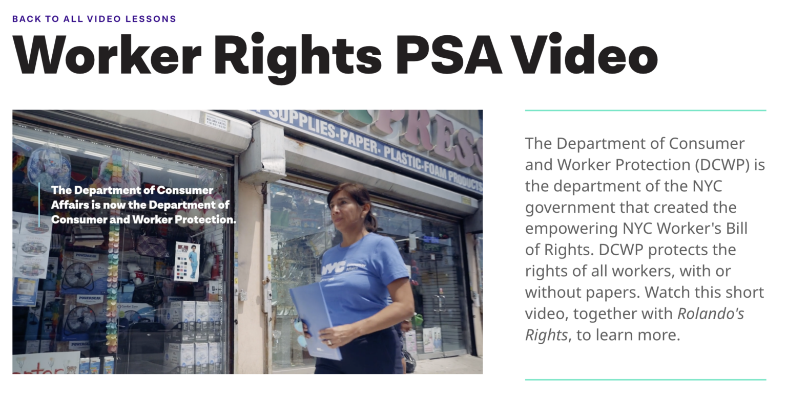 We Speak NYC Companion PSAs - Show The Good